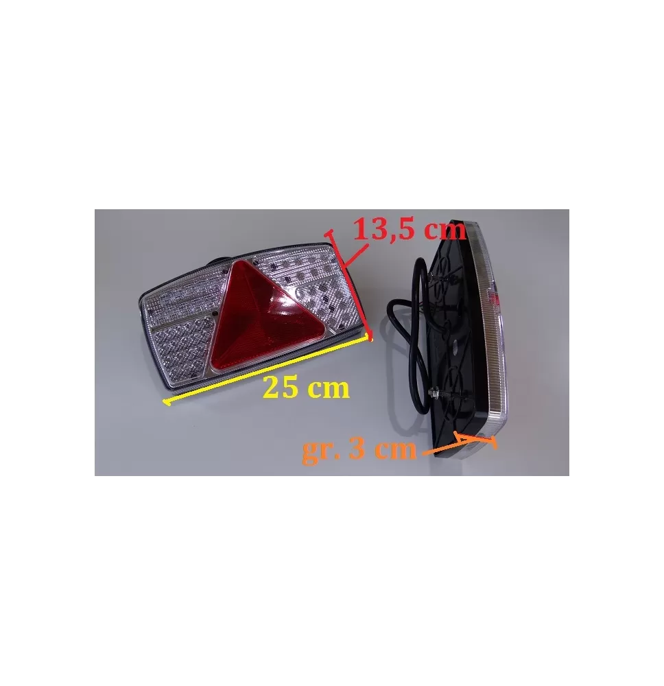 Lampa tylna - L1815 - LED - tylna zespolona | PRAWA