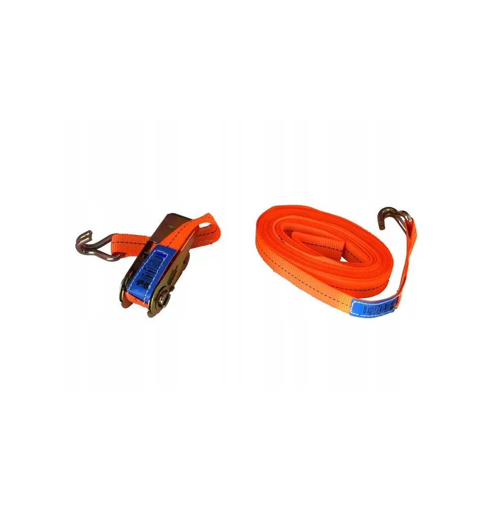 Pas transportowy - pomarańczowy | 8m/25mm/1T