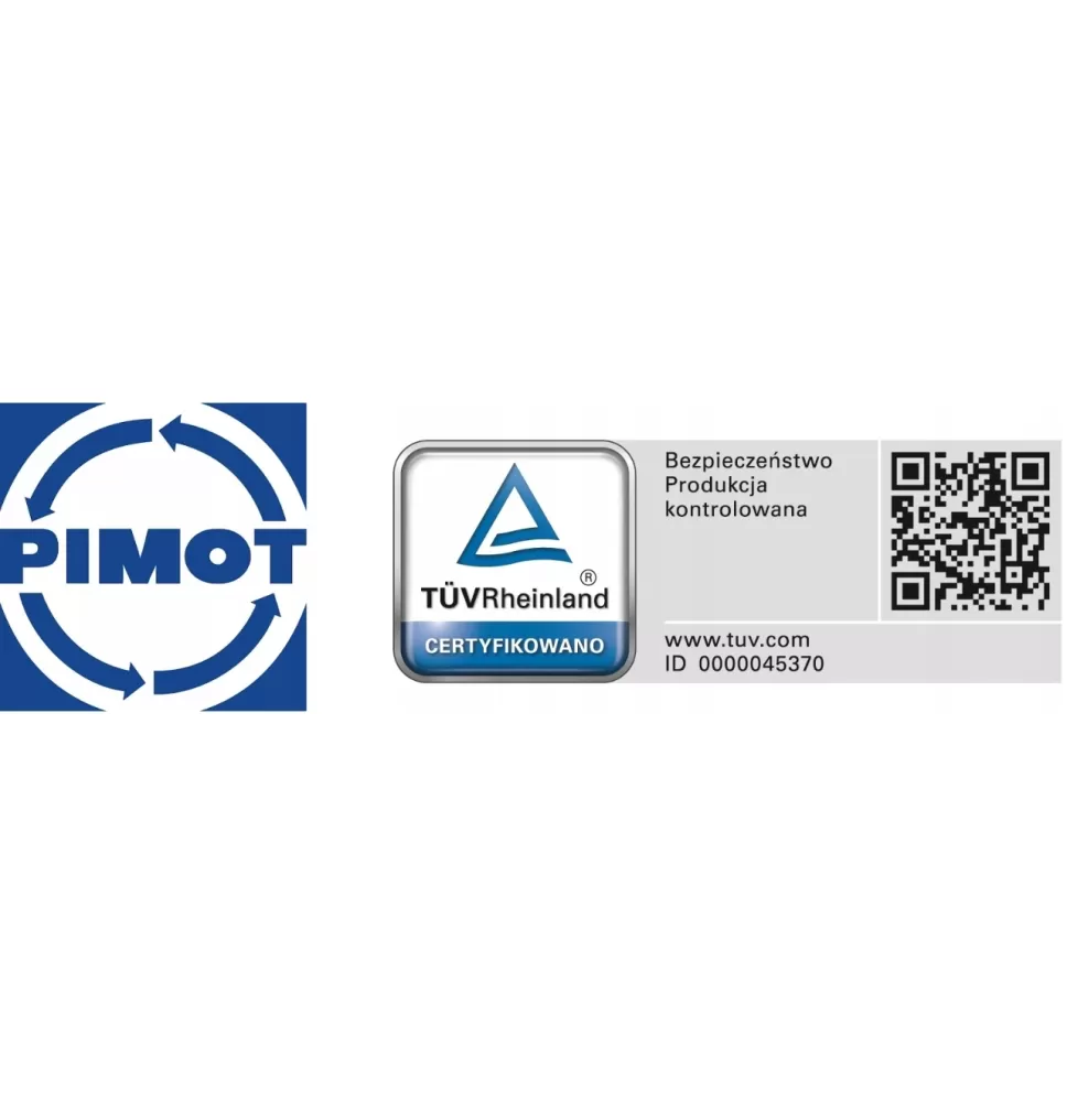 Platforma rowerowa - AMOS - na 3 rowery [7 PIN] TYTAN PLUS (stalowy)