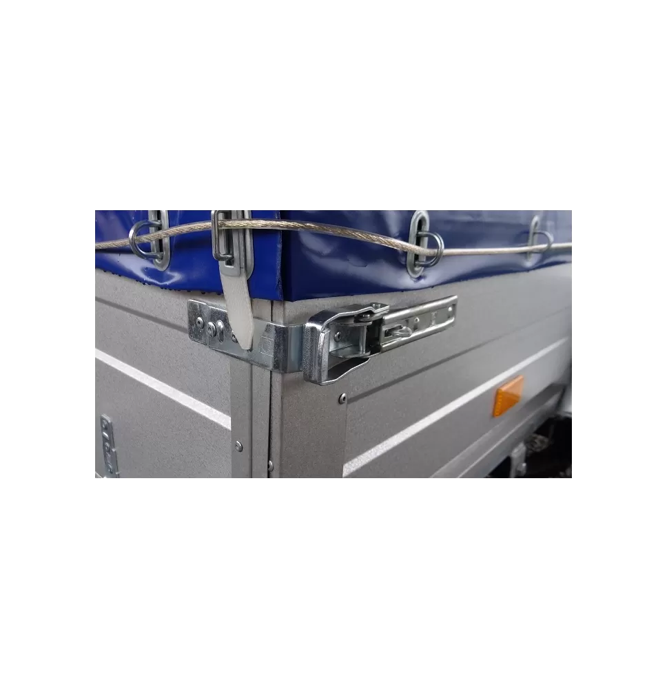 [ZESTAW] - Zamknięcie burty WZMOCNIONE (płaskownik) - kompletne